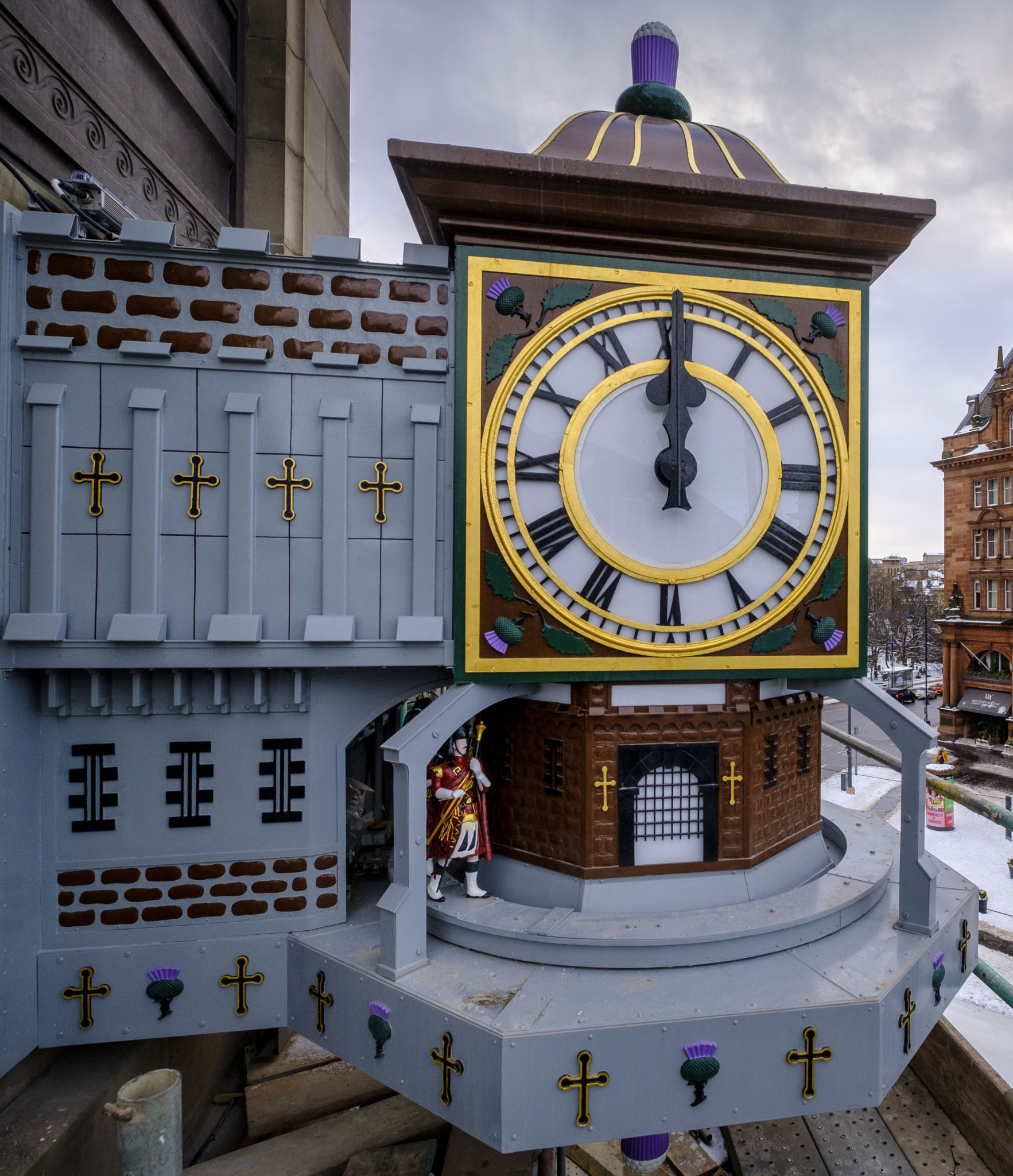 Edinburgh landmark clock restored | The Scottish Banner
