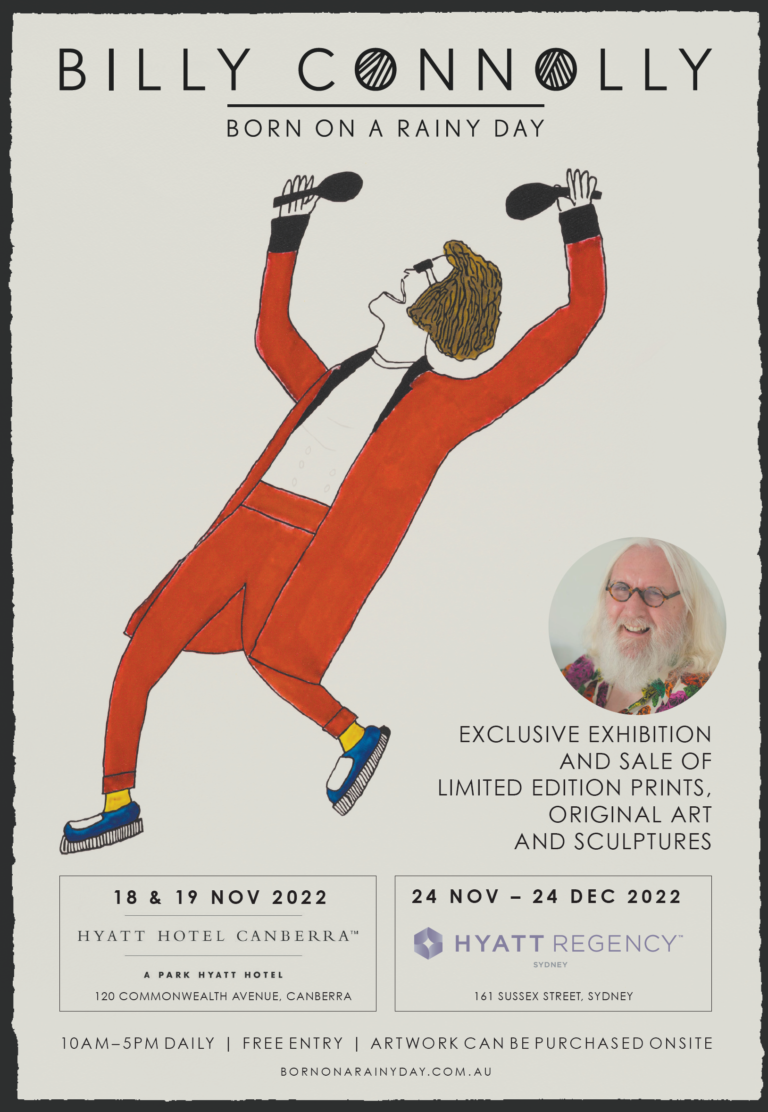 Billy Connolly art exhibition comes to Canberra and Sydney | The ...