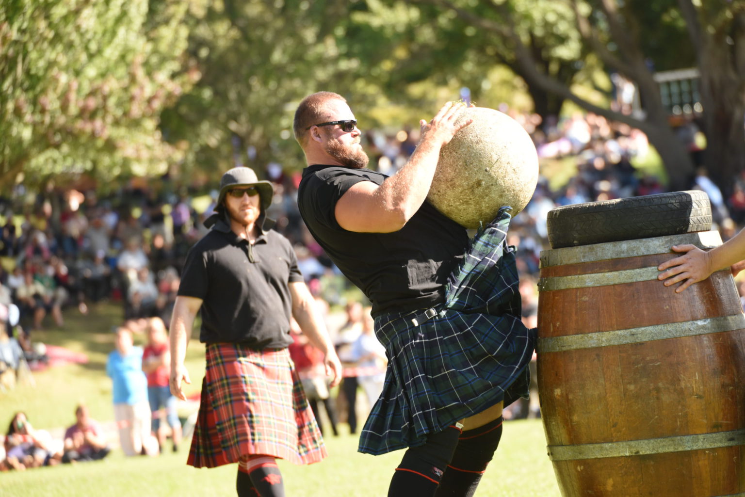 The Bundanoon Stones-A feat of strength at the Bundanoon Highland ...