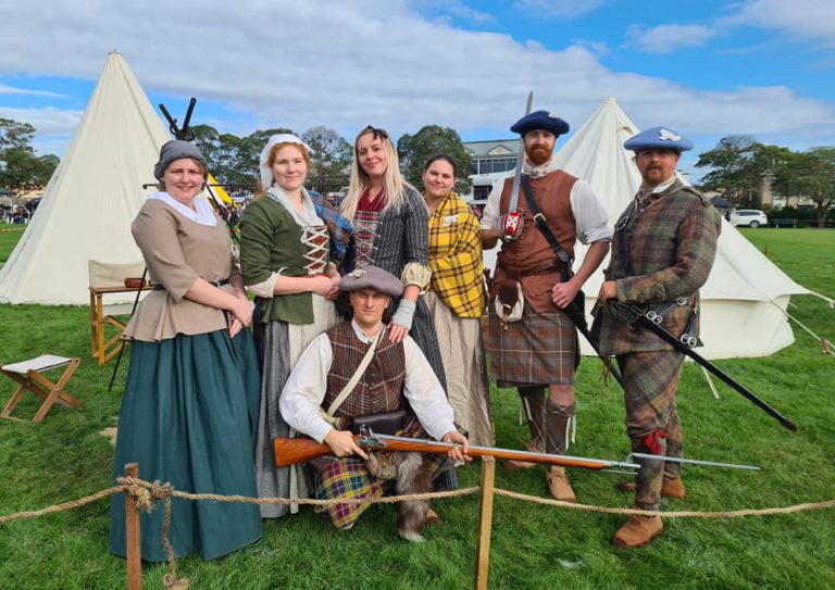 Highland Rose, Jacobite Living History Group | The Scottish Banner