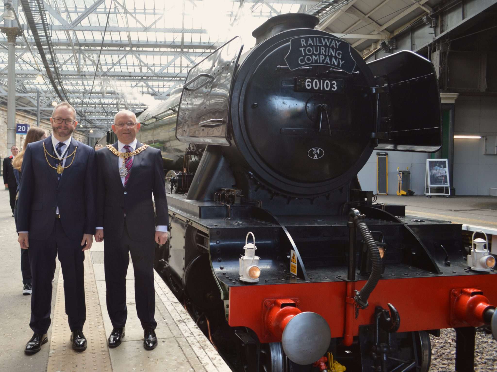 Floral Clock blooms in honour of 100 years of Flying Scotsman | The ...
