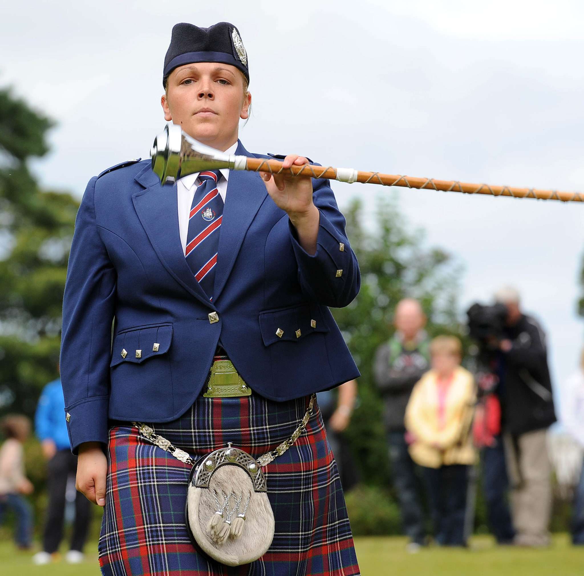 Drum Major Paula Braiden-A force to be reckoned with | The Scottish Banner