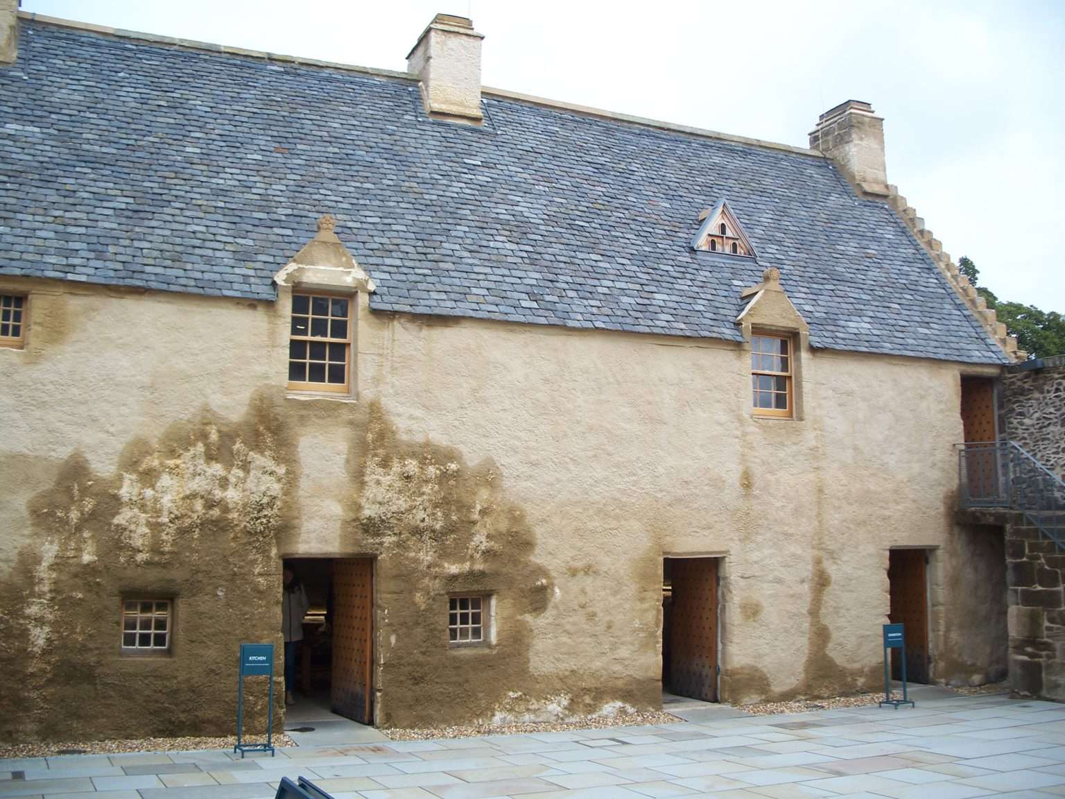 Provan Hall from the Courtyard | The Scottish Banner