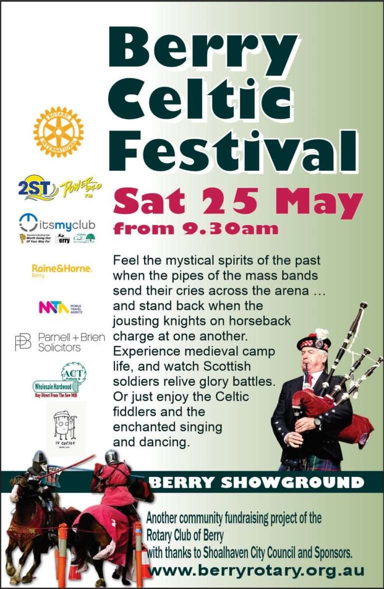 The Berry Celtic Festival-Where Celtic spirits unite | The Scottish Banner
