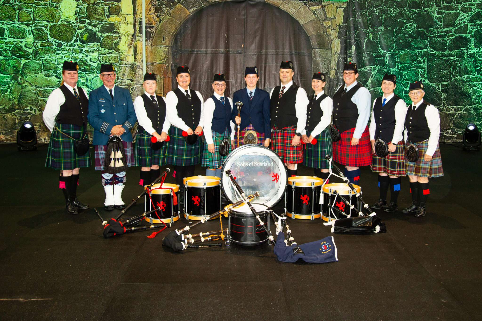 Sons of Scotland Pipe Band perform in Scotland and Ireland | The ...