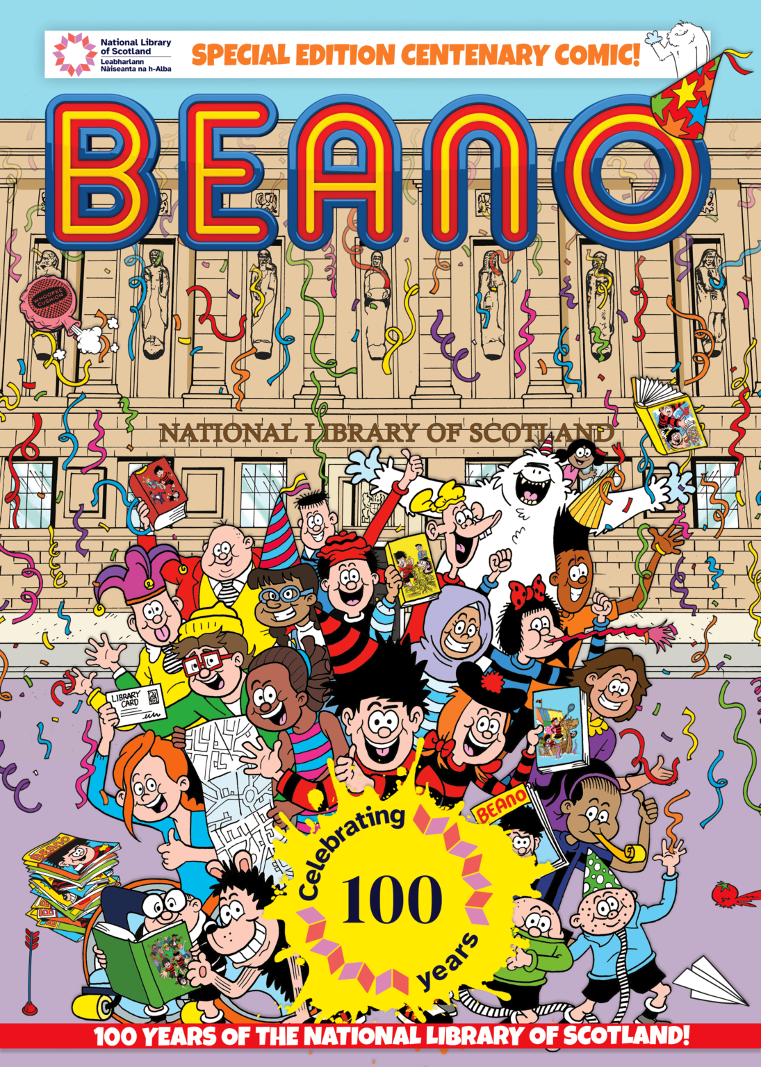 National Library’s birthday bash with Beano | The Scottish Banner