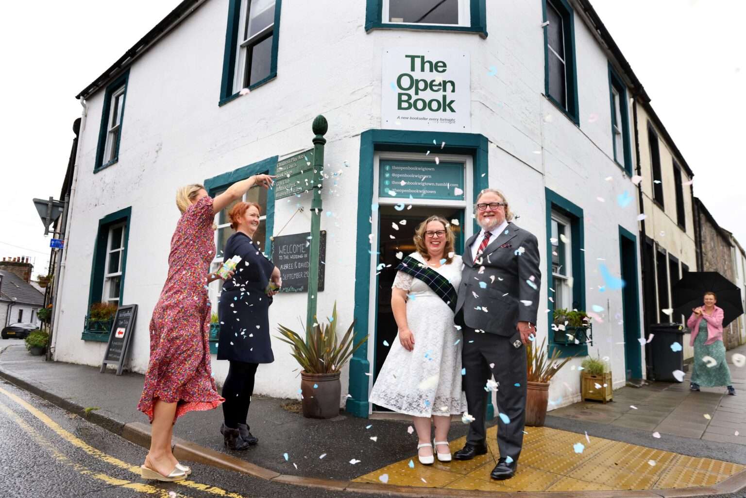 Romantic fact surpasses fiction as couple wed at world’s first Airbnb ...