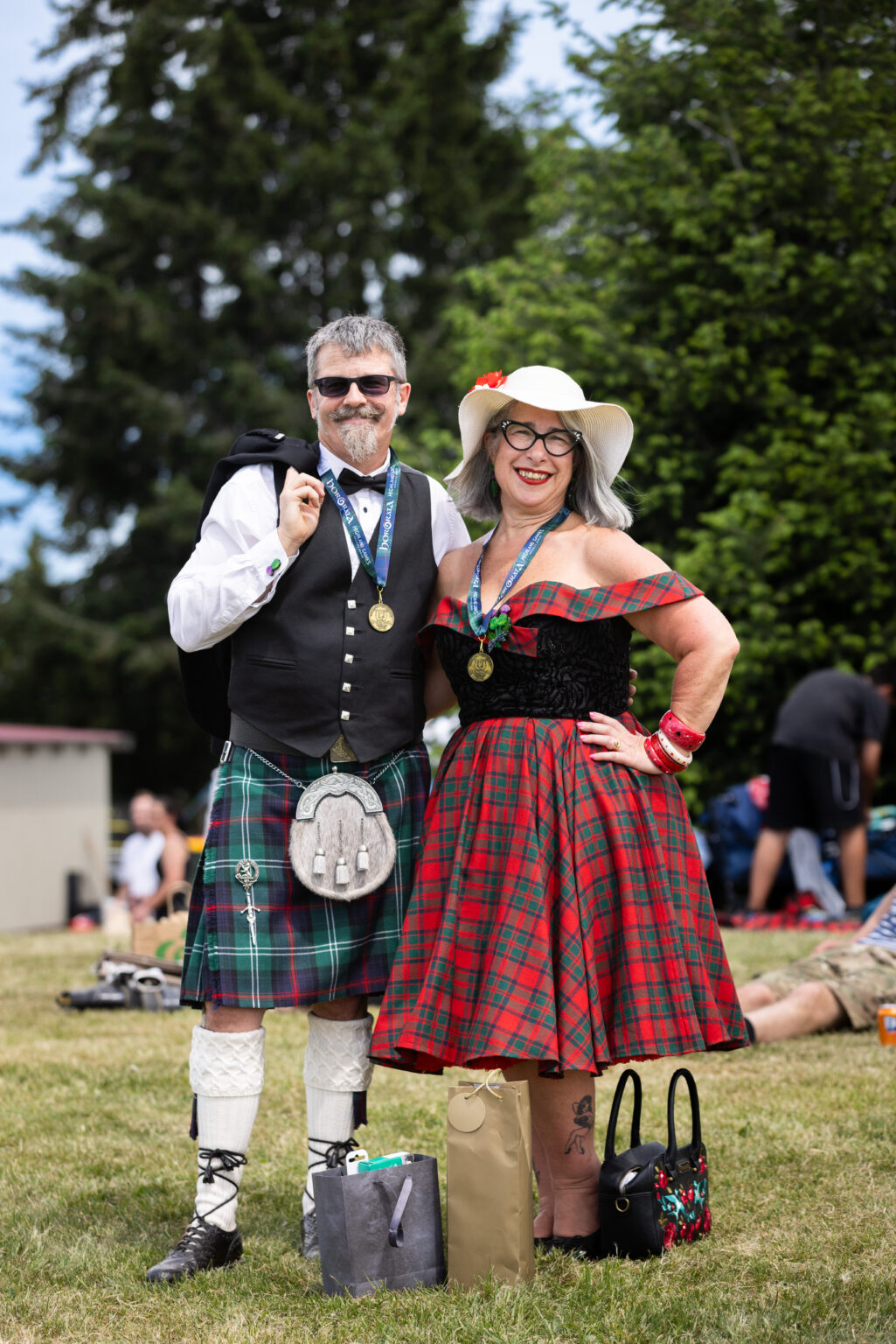 Best dressed Lad and Lass winners Andy and Kaye Clyne – Photo credit ...
